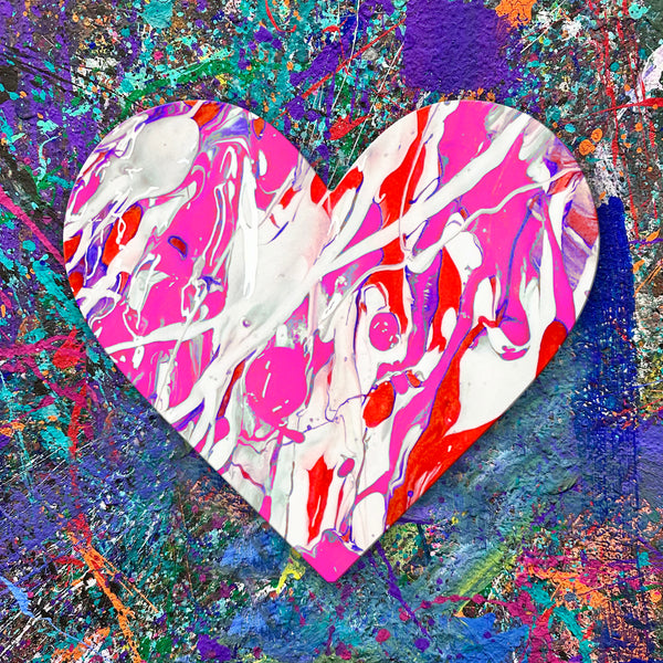 The Splatter Zone! Heart Art – Fisk Avenue